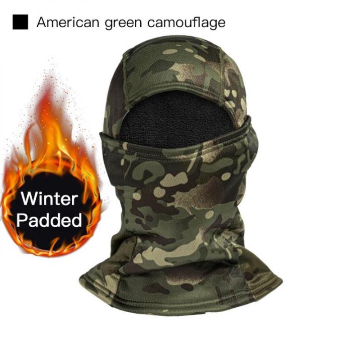 Winter Tactical Balaclava Full Face Mask Military Fleece Wargame ...