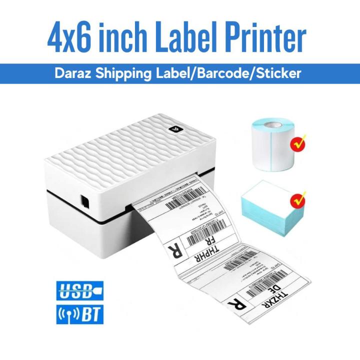 All-in-One Bluetooth Label Printer | Shipping & Courier Address Barcode ...