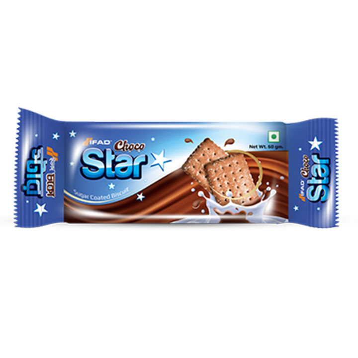 ifad Choco Star Biscuit 43gm | Daraz.com.bd