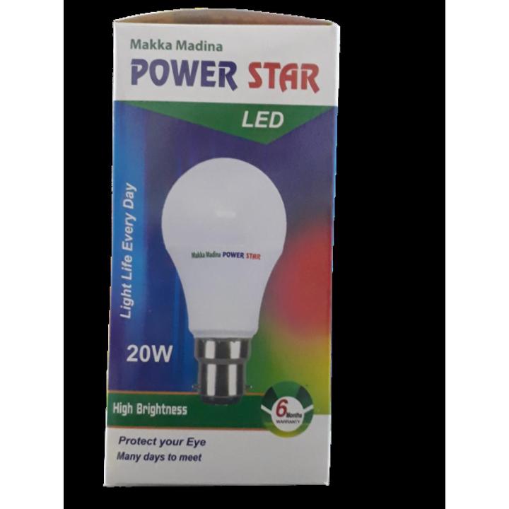 Power Star LED Bulb Energy Savings Light 20w High QuaIity Imported Pin ...