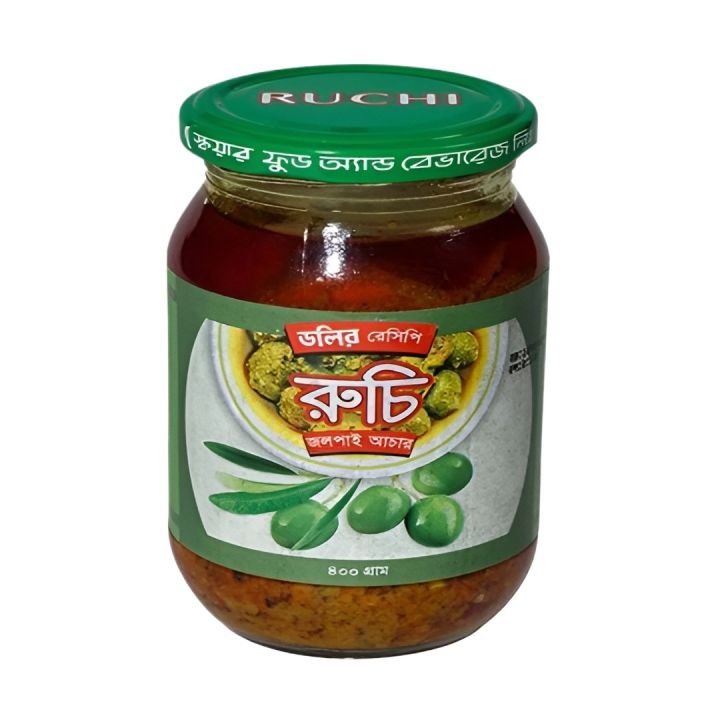 Ruchi Olive Pickle - 400gm | Daraz.com.bd