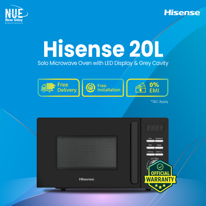 Hisense Official warranty from Fair Electronics 20L Solo Microwave Oven ...