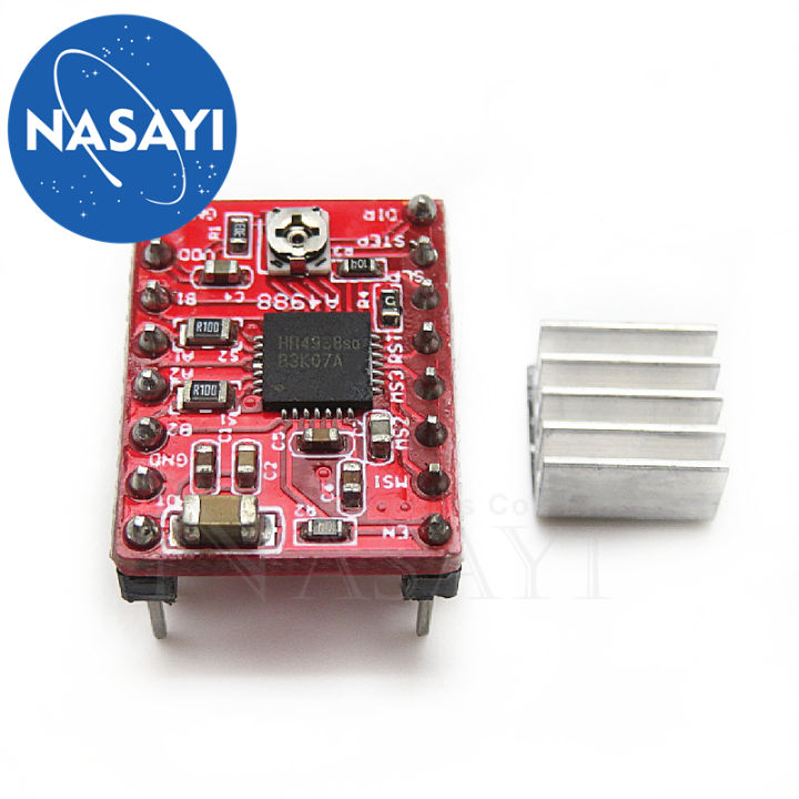 3D Printer A4988 Stepper Motor Driver Reprap 2oz A4988 Driver Board ...