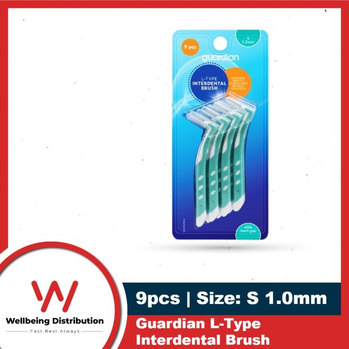 Guardian L-Type 9pcs 1mm Interdental Brush | Daraz.com.bd