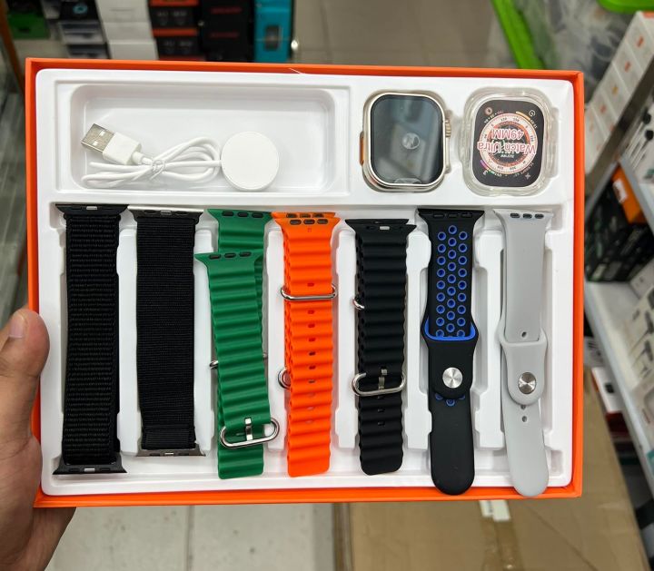 DTI Sports Version Ultra Smart Watch 7 in 1 Straps | Daraz.com.bd