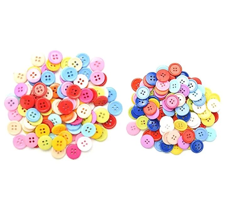 plastic button ligne (Size) Buttons 20 mm Sewing Flatback Button 100 ...