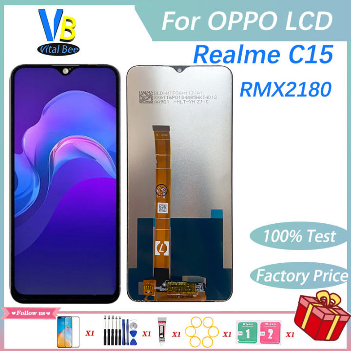 6.5"LCD For Realme C15 LCD Display Touch Screen Digitizer Assembly ...