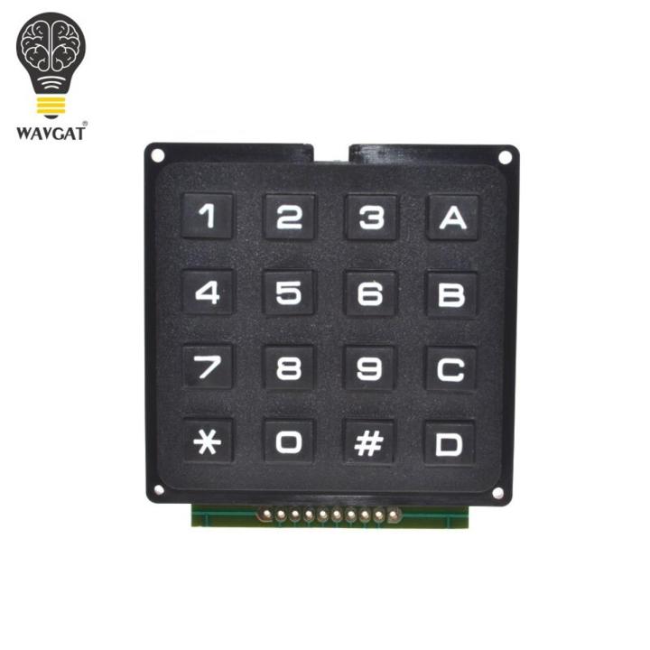 【happy one】WAVGAT x Matrix Array 16 Keys 4*4 Switch Keypad Keyboard for Arduino. | Daraz.com.bd
