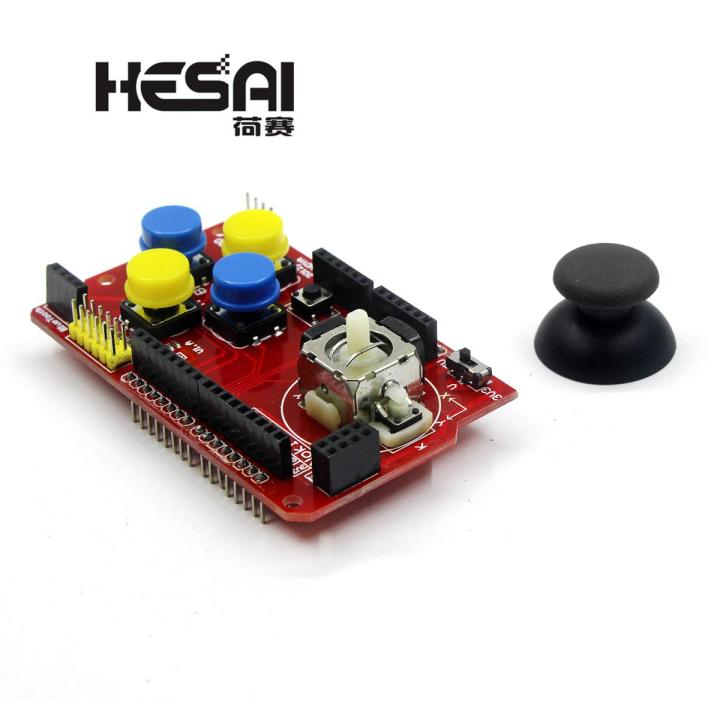 【happy One】joystick Shield Analog Keyboard Mouse Function Joystick Shield V12 For Arduino Diy