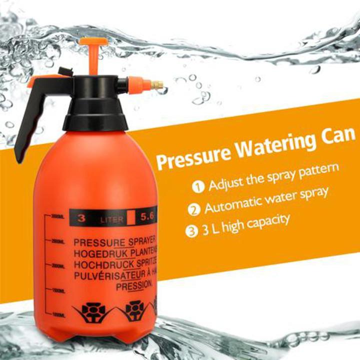 Premium Quality 3 Liter Bottle Water Sprayer, Pump Pressure Handheld ...