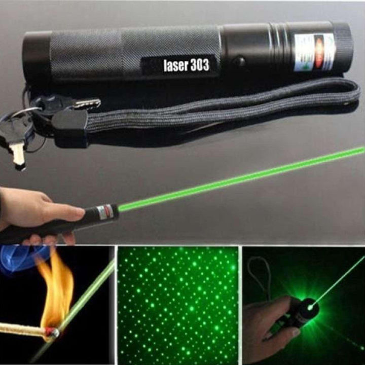 10 Mile 532nm Adjustable Focus Green Laser Pointer Beam Light Pen ...