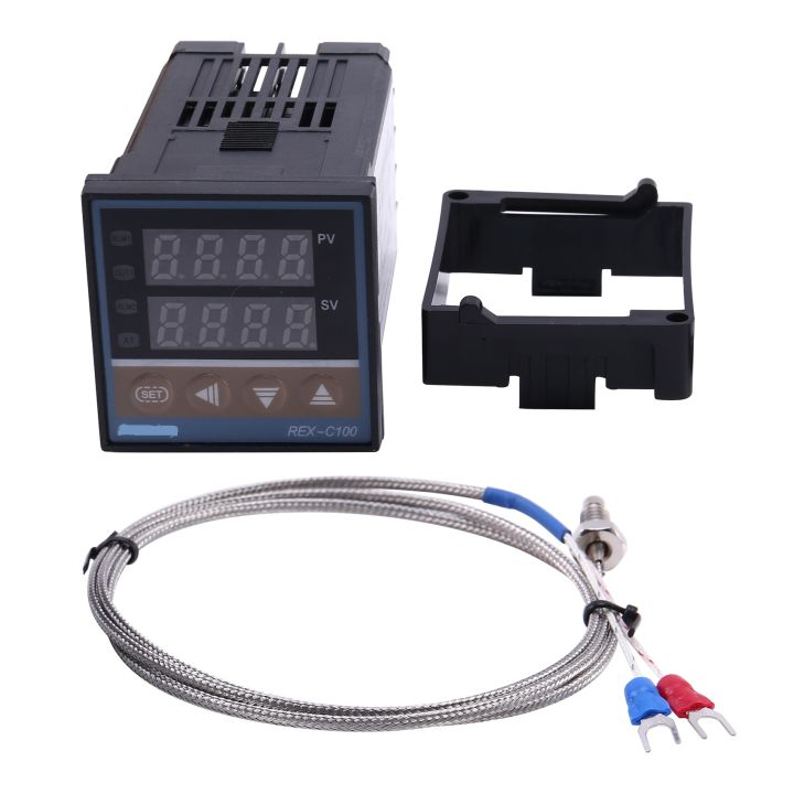 REX - C100 DIGITAL 0-400 Degree TEMPERATURE CONTROLLER WITH K TYPE ...
