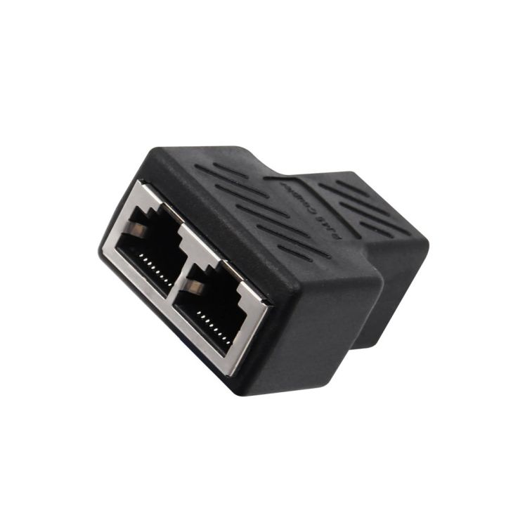HI Speed CAT5 RJ45 Network Cable Extender Plug Coupler Joiner Female to ...
