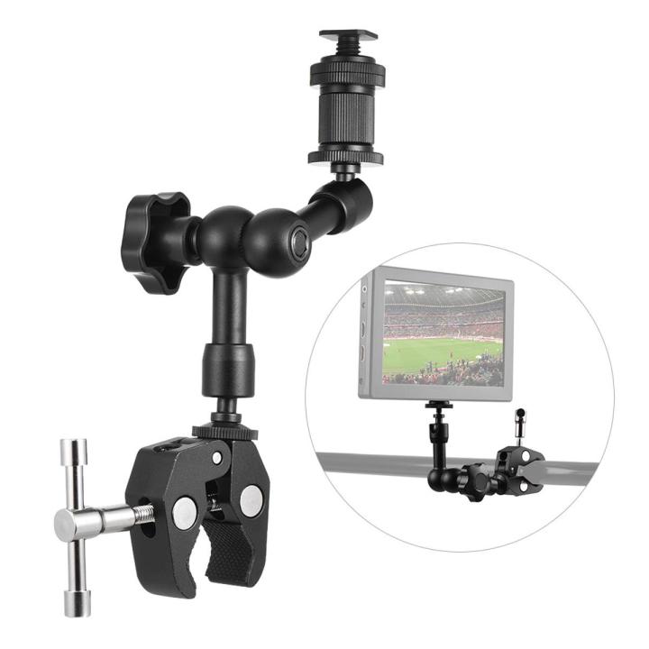 7inch Friction Arm Super Clamp Mount Adjustable Articulating Arm Plier ...