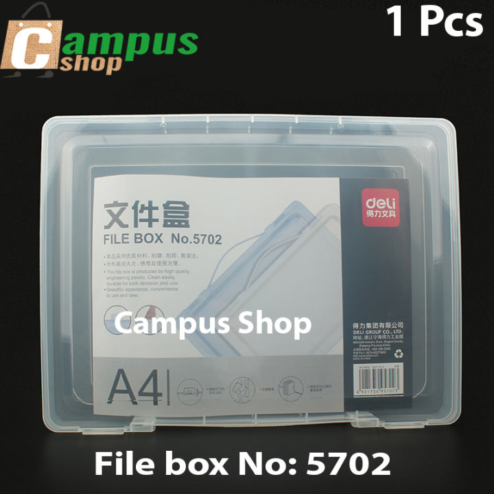 Deli 5702 File Organizer A4 File Box or File Case | Daraz.com.bd