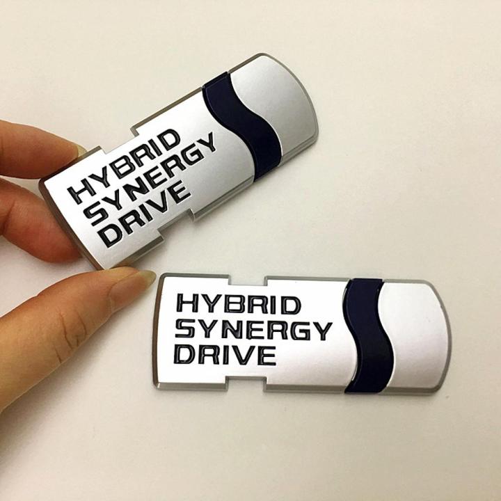 Car Sticker Emblem Auto Badge Decal for Toyota Hybrid Synergy Drive ...