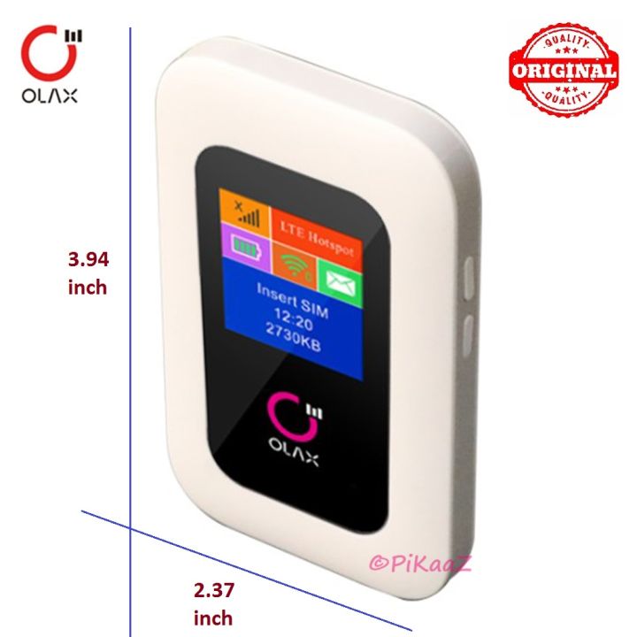 OLAX MF980L Router 4G LTE Portable WiFi Router – SIM Supported Mobile ...