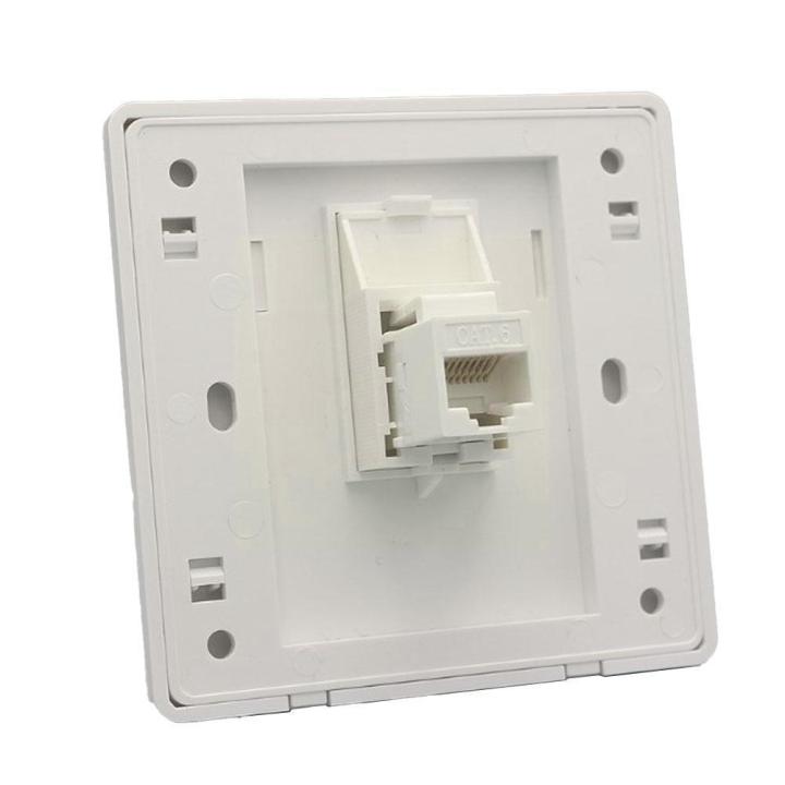 Computer Network Cable Socket Wall Plate One Port Single Socket Panel ...