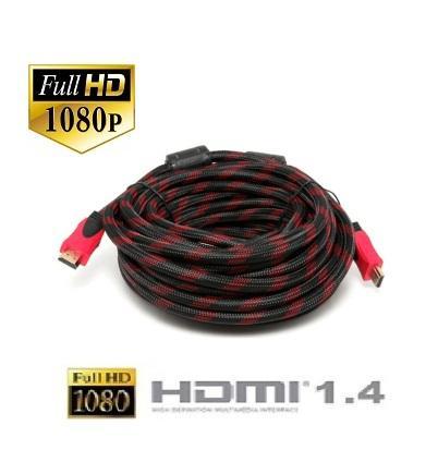 10M High Speed Gold Plated Plug Male-Male HDMI Cable 1.4 Version Nylon ...