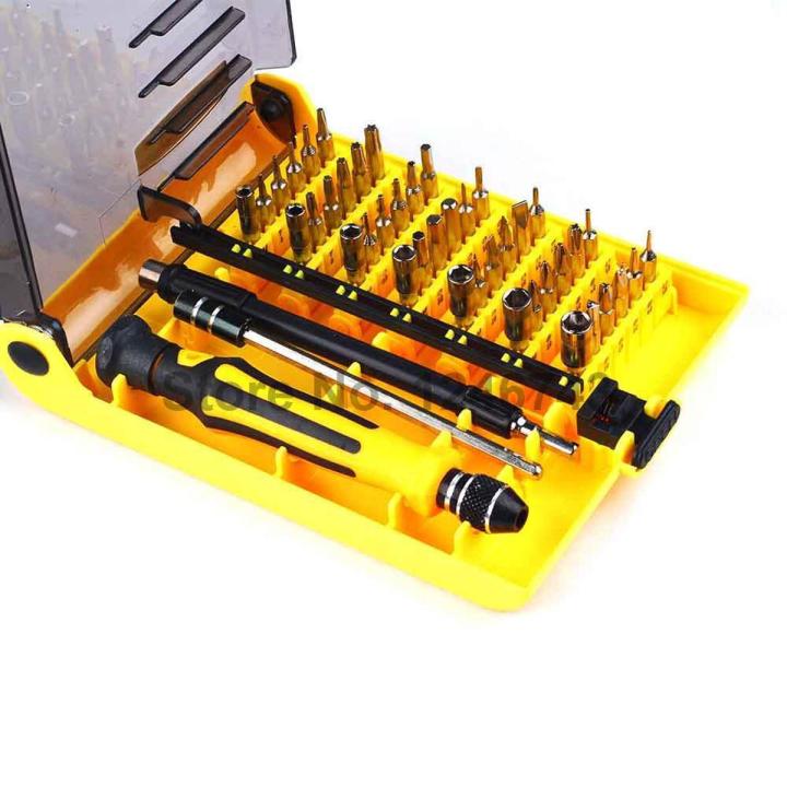 Professional Hardware Tools Set - Yellow | Daraz.com.bd