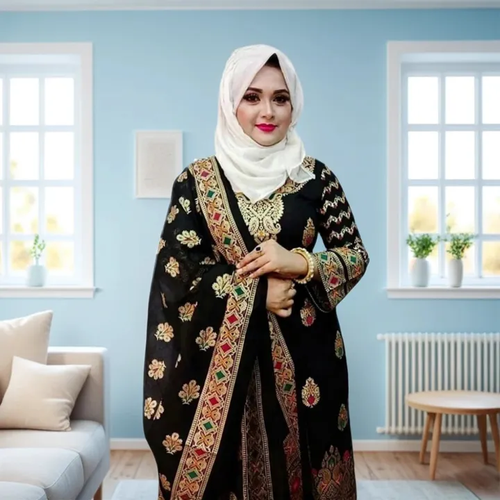 Cotton Unstitched Afsan Print Three-Piece Set - Eid Collection - Ideal ...