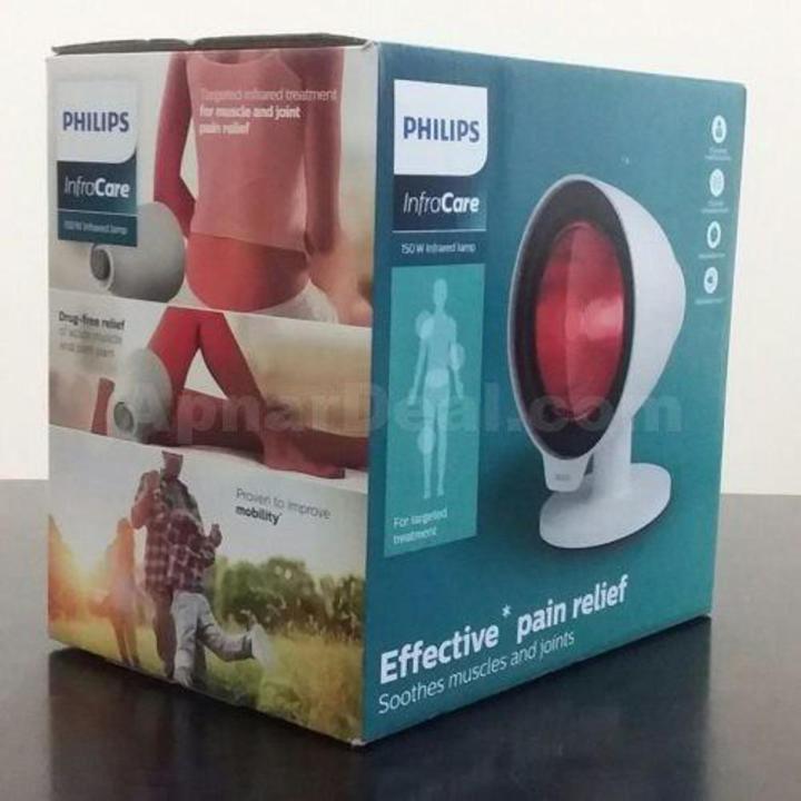 Philips Electric Infrared Lamp/Heat Therapy Lamp for Pain Relief Table ...