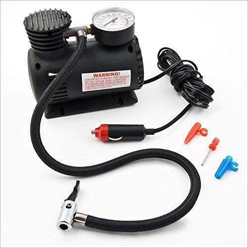12V Car Auto Portable Pump Tire Inflator Mini Electric Air Compressor ...