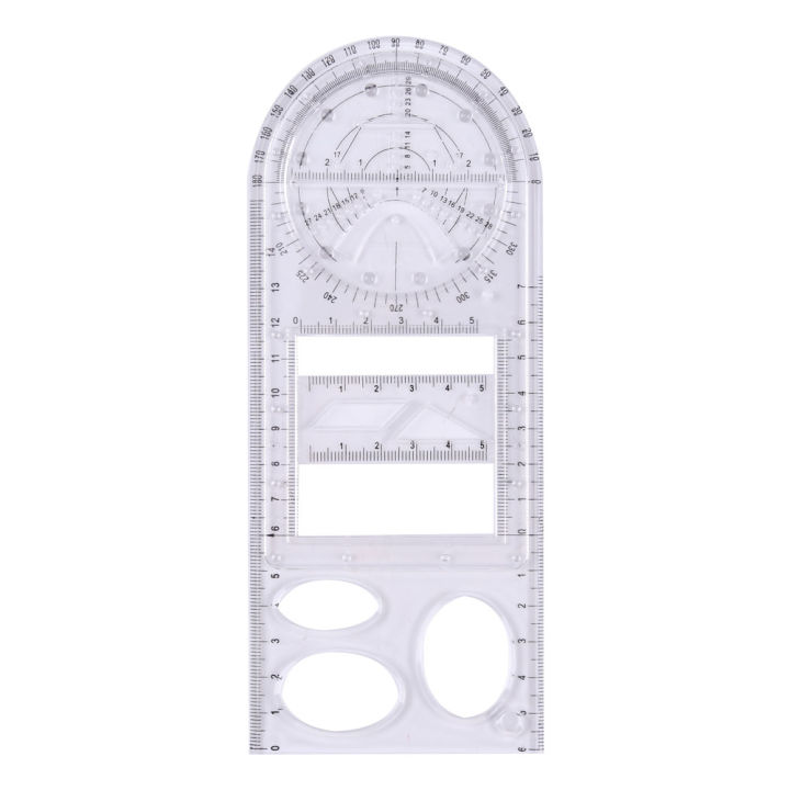 【Toy life hall】Rotatable Fast Drawing Template Ruler Art Design ...