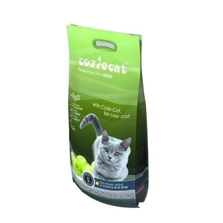 Cozie Cat litter- Premium Cat Litter Apple Flavor 5 liter | Daraz.com.bd