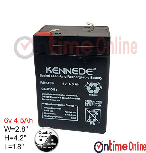 6v.4.5Ah kennedy Charger Fan , Toys Rechargeable Battery , Rechargeable ...