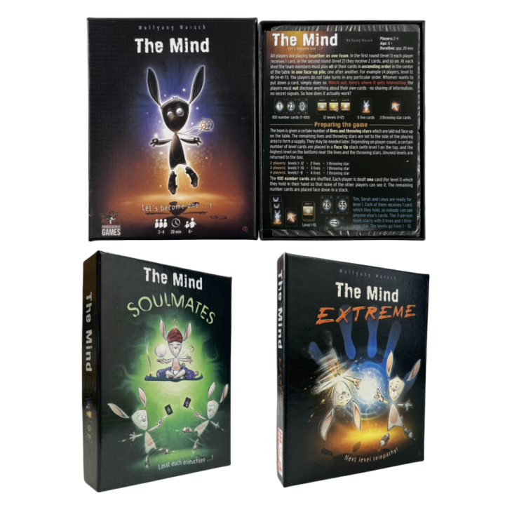 The Mind Card Game Puzzle Board Game Team Experience Extreme Soul Party ...