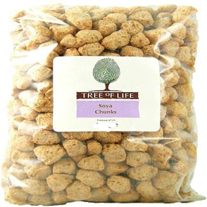 Vegetarian Soya Chunks Soya Wadi/Soya Bori - 1Kg | Daraz.com.bd