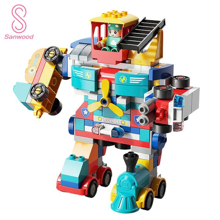 Particle Blocks Improve Attention Children Robots Assembling Large ...