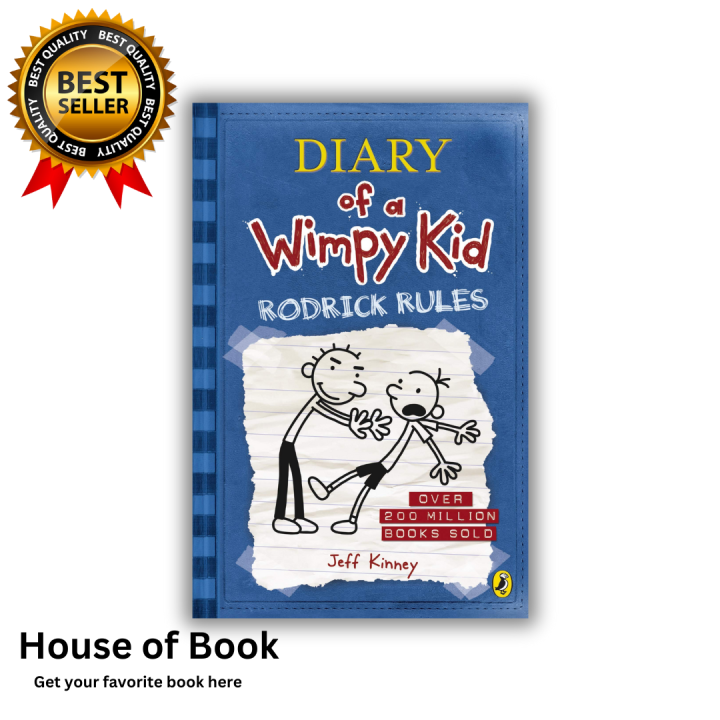 Rodrick Rules (Diary of a Wimpy Kid #2) by Jeff Kinney | Daraz.com.bd
