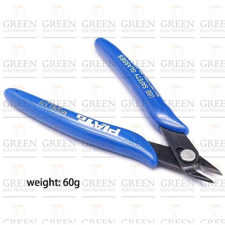Wire Cutter Pliers P-170 5" Inch DIY Tools Sets Electronic Diagonal ...