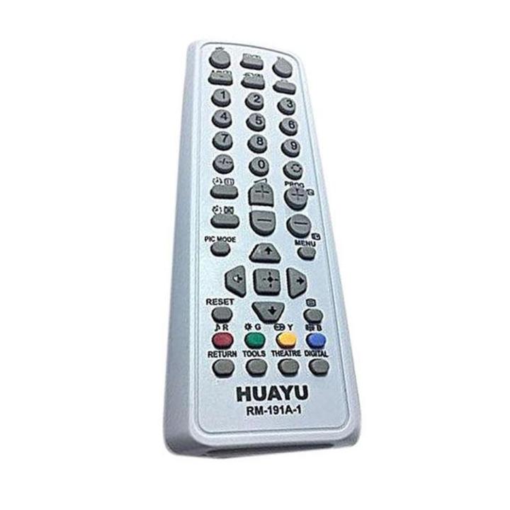 RM-191A-1 LCD Remote - Black | Daraz.com.bd