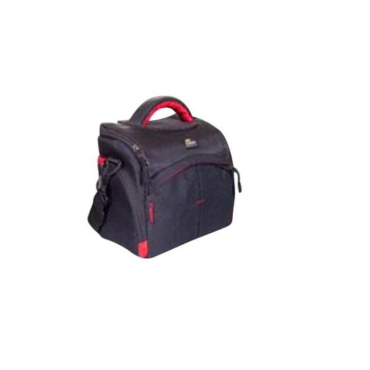Canon DSLR Camera Bag Model SL-22 Black and Red | Daraz.com.bd