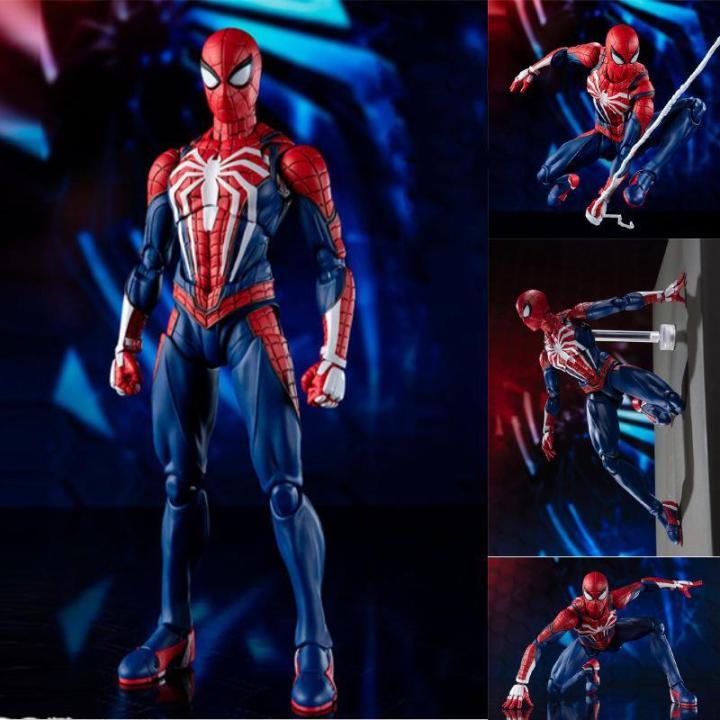 Spider Man Upgrade Suit PS4 Game Edition SpiderMan Action Figure ...