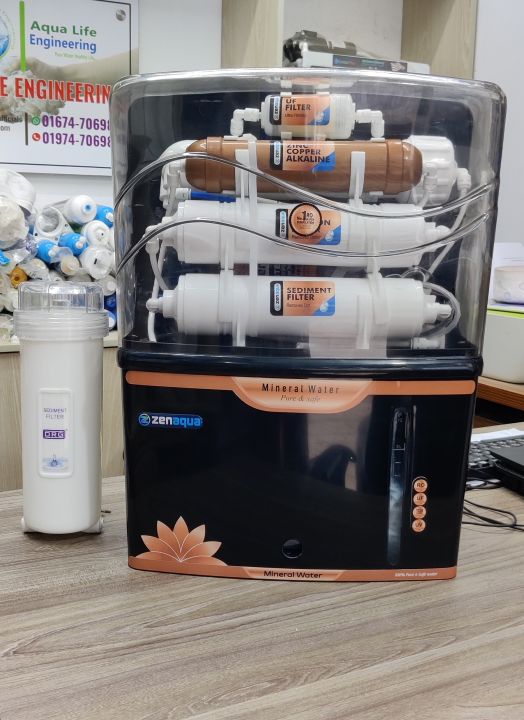 Zen Aqua Grand+ 9-Stage Water Purifier - 12 Litre | Daraz.com.bd