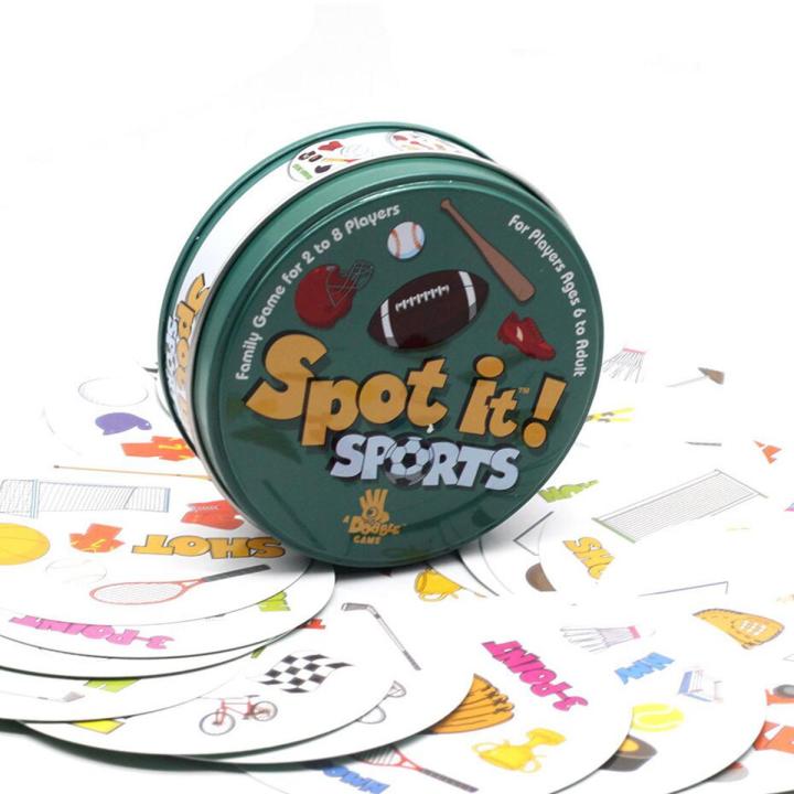 【happy one】spot it dobble card game table Board For Dobbles Kids Spot ...