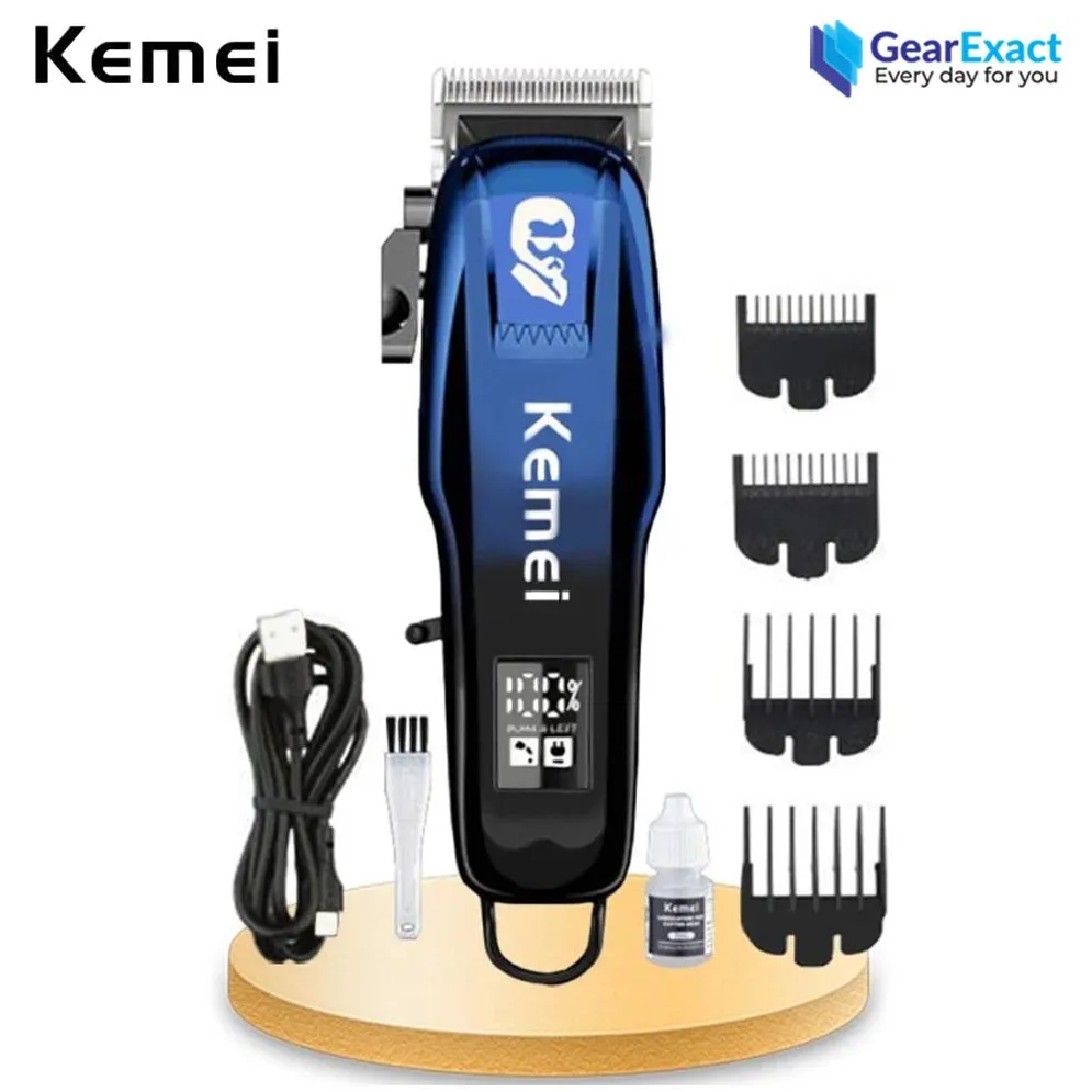 Kemei KM-709A Hair Clipper and Beard Trimmer for Men