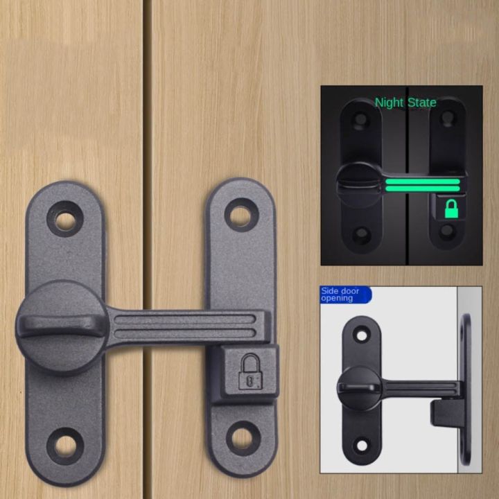 Multipurpose Zinc Alloy Sliding Door Lock Antitheft 90/180 Degree Door ...