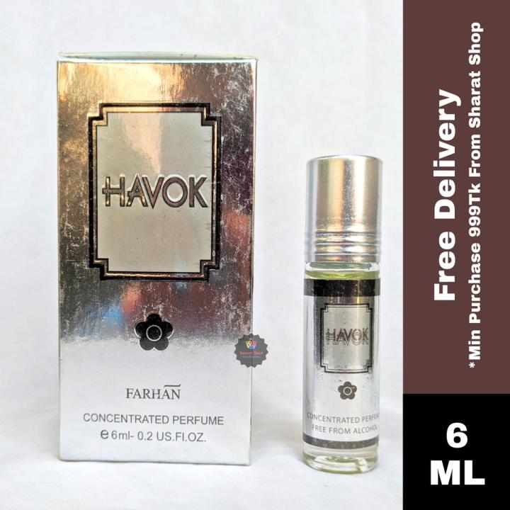 Havok Concentrated Perfume Oil Attar Long Lasting Non-alcoholic ...