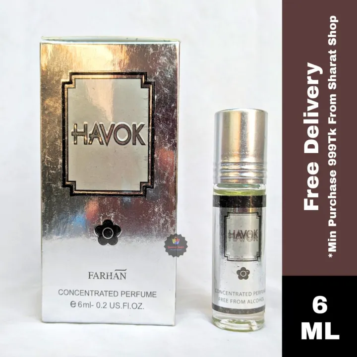 Havok Concentrated Perfume Oil Attar Long Lasting Non-alcoholic ...