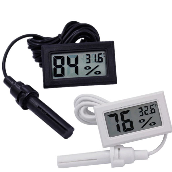 Mini Digital LCD Digital Thermometer Hygrometer Fridge Freezer ...
