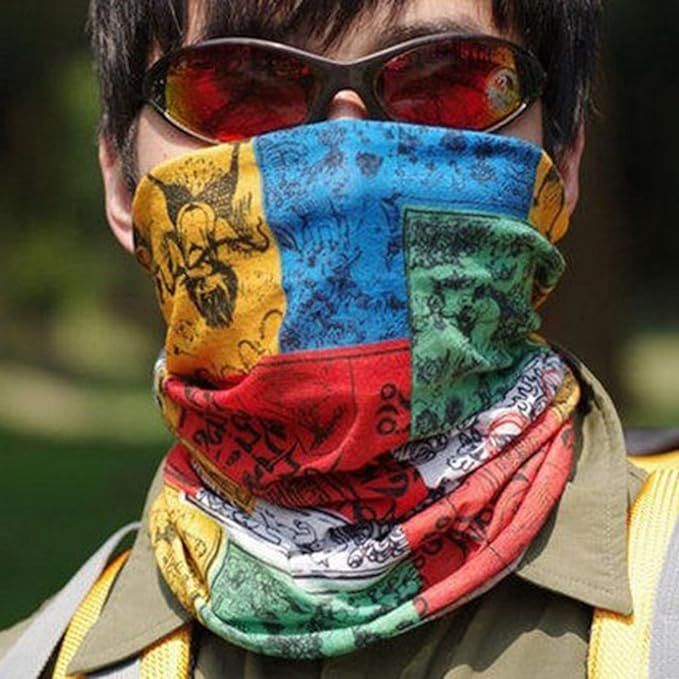 9 In 1 Face Bandana For Bikers - Random - Stay Stylish And Protected On ...