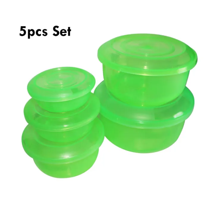 Indispensable - Multicolor Plastic Food Storage Container With Lid ...