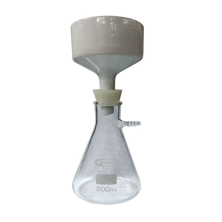 Buchner Funnel Filtering flask set 500ml | Daraz.com.bd