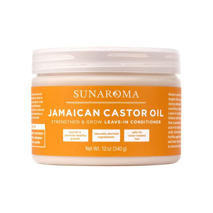 Sunaroma JAMAICAN CASTOR OIL LEAVE IN CONDITIONER | Daraz.com.bd