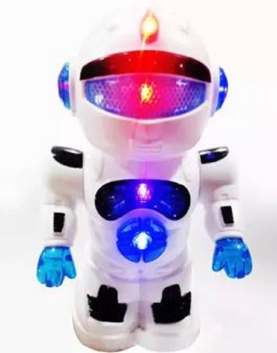 2629 Smart Dancing Robot Kid Toy for Baby - White | Daraz.com.bd